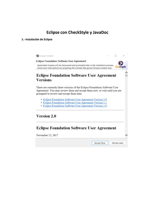 Ingeniería Software Eclipse Checkstyle Pdf