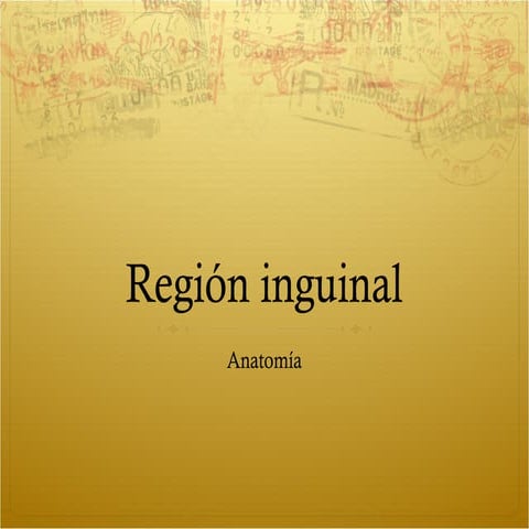Exploración de región Inguinal | PPT