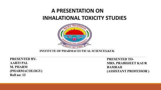 Acute dermal toxicity-402 | PPTX | Skin and Dermatology | Diseases and ...