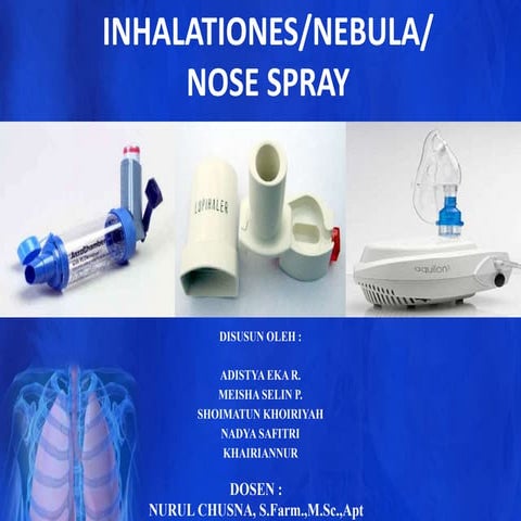 alat Inhalationes | PPTX