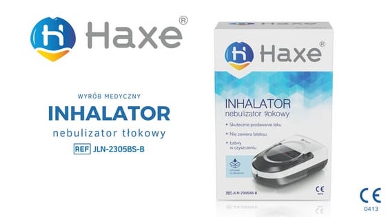Haxe - Inhalator kompresorowy Model: CNB69008 | PDF