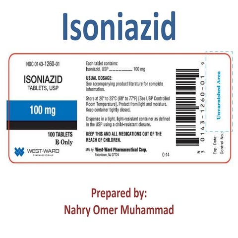 INH drug 'Isoniazid' | PDF