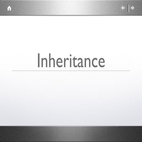 Inheritance | PPT