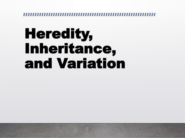 Genes and Heredity.ppt