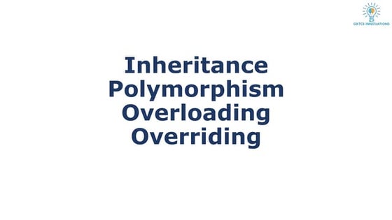 Method Overloading In Java Ppt 