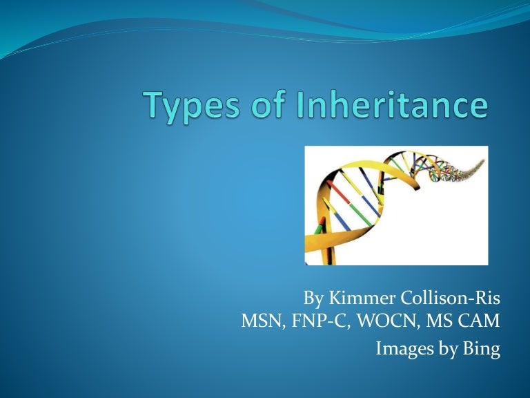 Types of Inheritance