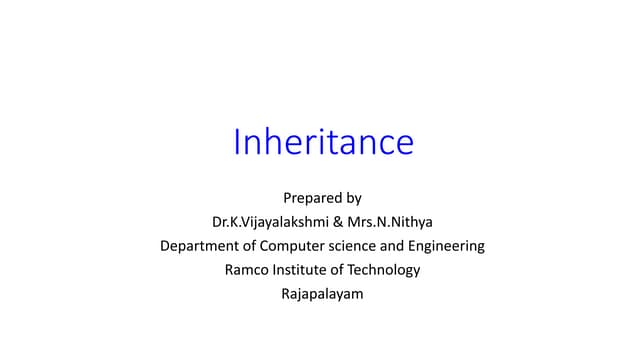 Java Inheritance - sub class constructors - Method overriding | PPT Java Inheritance - sub class constructors - Method overriding | PPT
