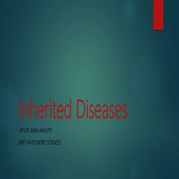 Inherited Diseases | PPTX