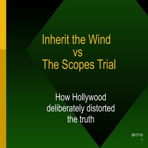 Inherit the wind | PPT