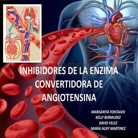 Inhibidores de la enzima convertidora de angiotensina (IECA) | PPTX
