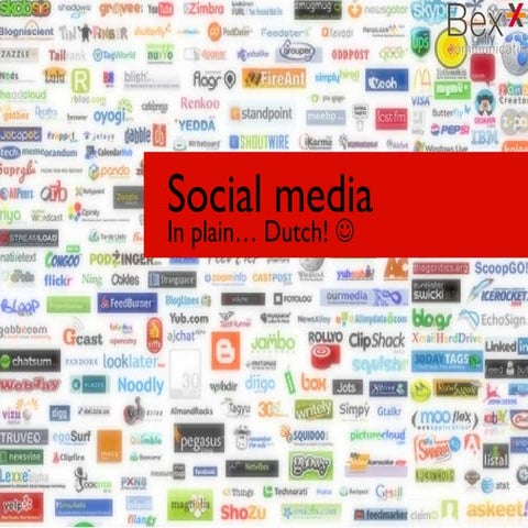 InHolland international week - social media in plain... Dutch :-) | PPT
