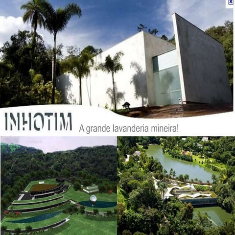 Inhotim: Lavanderia de Minas! | PPTX