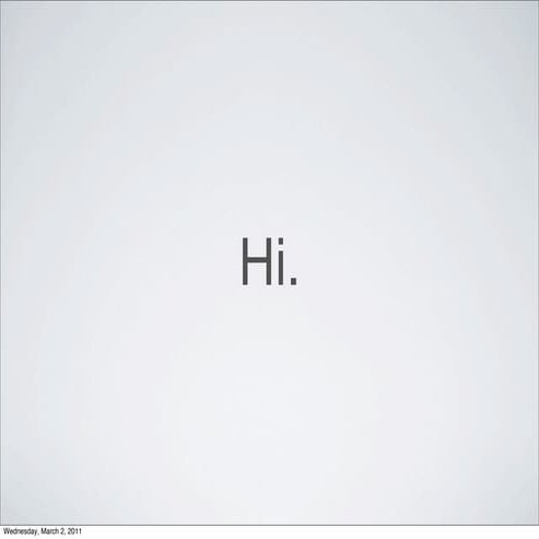 In house presentation final | PPT