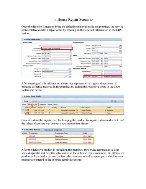 Company vehicle repair process flow | PPT