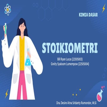 Bab 5 stoikiometri kelas x | PPT