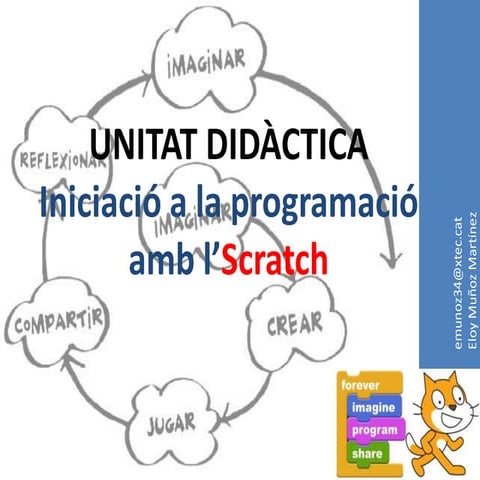 Iniciació a la programació amb l’scratch | PPTX
