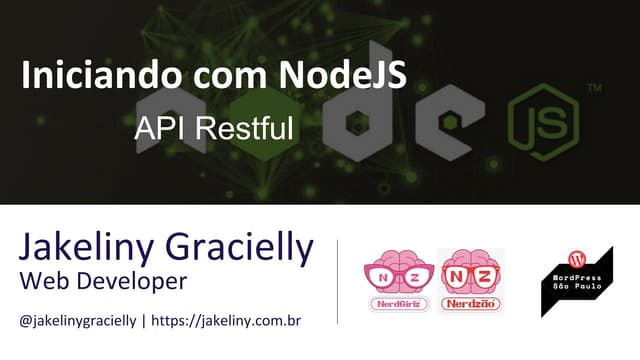 Iniciando Com Nodejs Api Restful Ppt