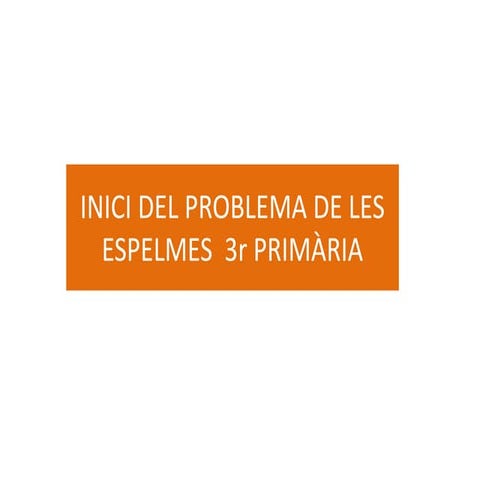 AraMat. Mòdul 3. Resolució de problemes. Inici espelmes | PPTX