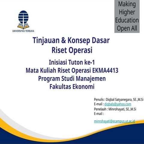 TINJAUAN DAN KONSEP DASAR RISET OPERASI 1.pptx