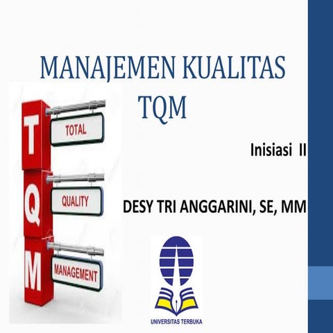 Total Quality Managemen (TQM) | PDF