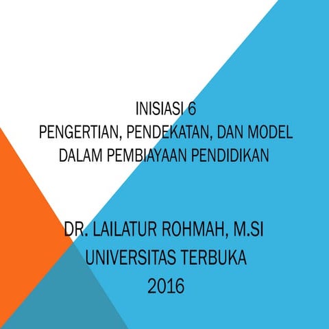 Inisiasi 6 | PPT