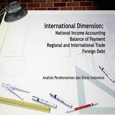 international dimension: national income accounting | PPT