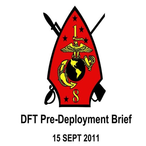Initial Pre Deployment Brief | PPT