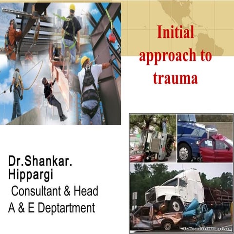Initial approach to trauma | PPT