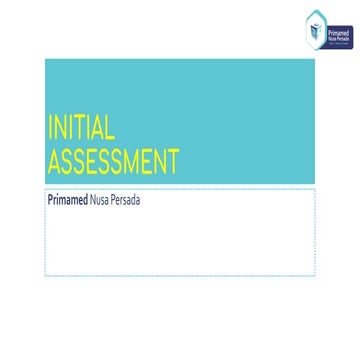 Primary and secondary survey | PPT