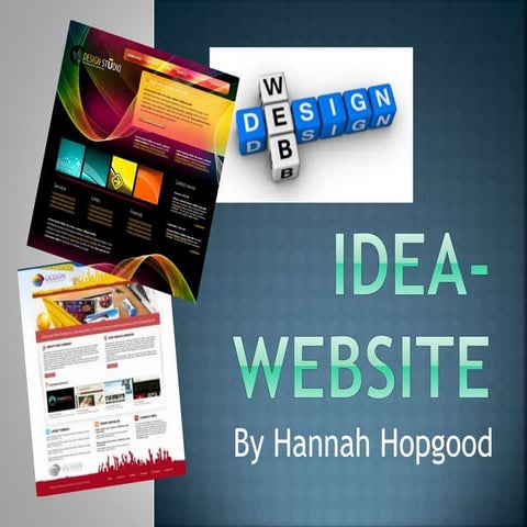 Initial idea 3 website | PPT