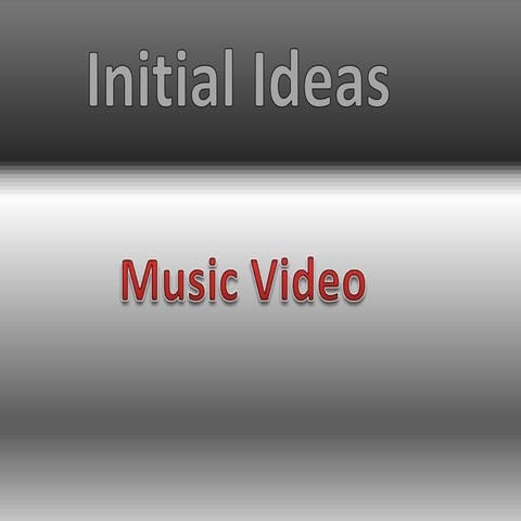 Initial ideas | PPT