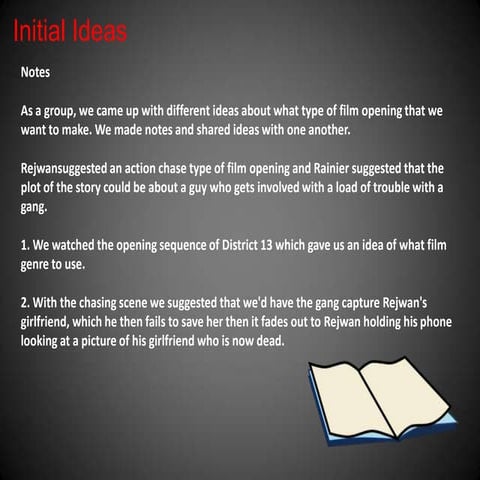 Initial ideas | PPT