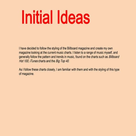 Initial ideas | PPT
