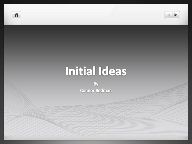 Initial ideas