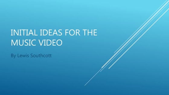 Initial concepts | PPTX