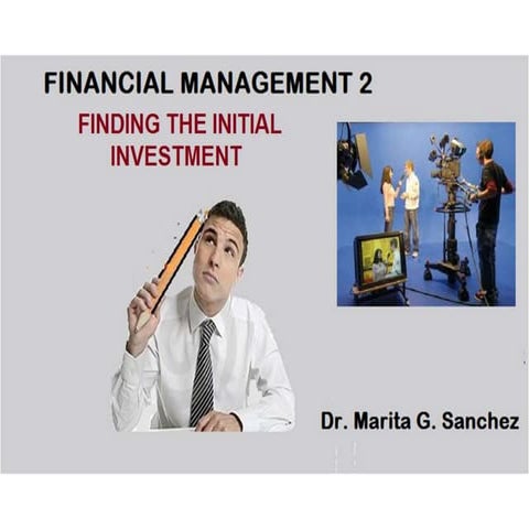 FINDING THE INITIAL INVESTMENT LESSON | PPTX