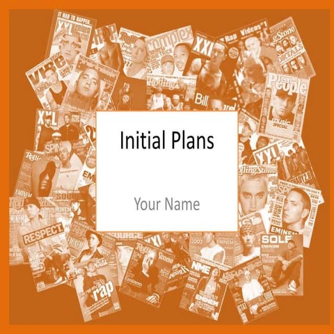 Initial plans horror game | PPTX