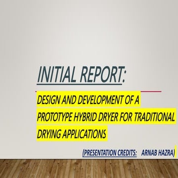 Initial Report_Dryer Project.pptx