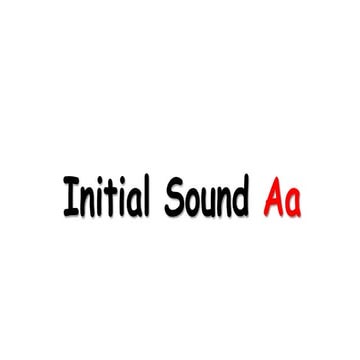 Initial Sound Aa.pptx