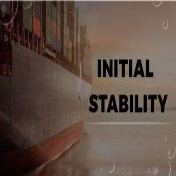 INITIAL STABILITY OF SHIP metacenter.pptx