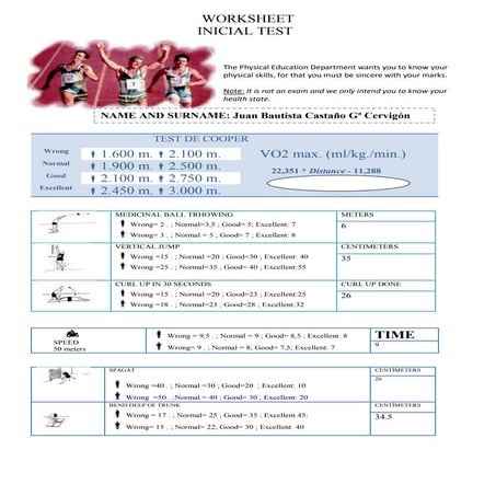 Initial test worksheet | DOCX