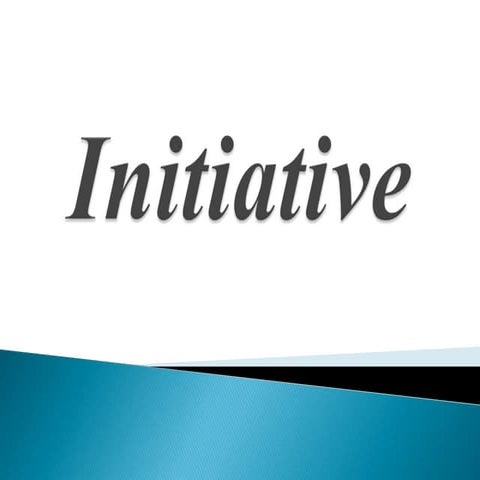 Initiative | PPT