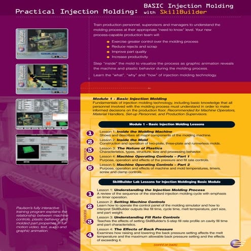 Paulsn Molding Courses | PDF