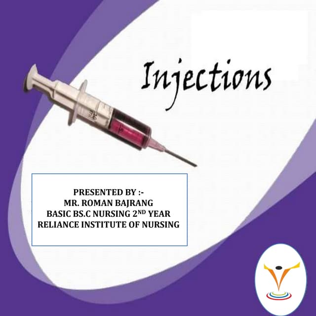 Injection 1 | PPTX