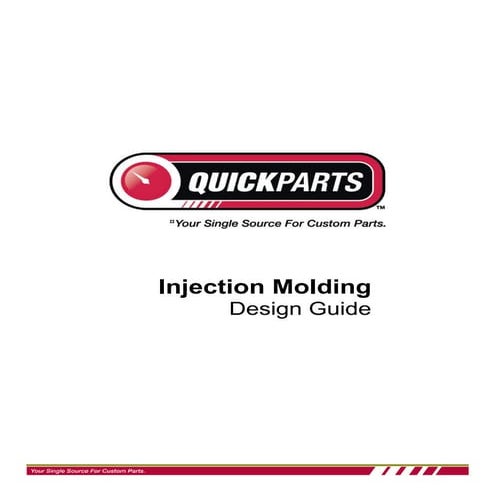 Injection Molding Design Guide | PDF