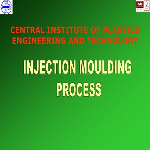 Injection moulding process | PPT