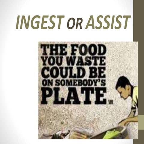 Injest or assist | PPT