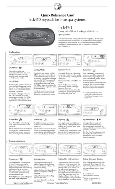 In k200 for xe quick reference card | PDF
