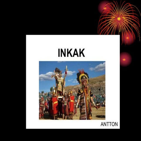 Inkak amaierako lana | PPT