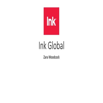 Ink global | PPT